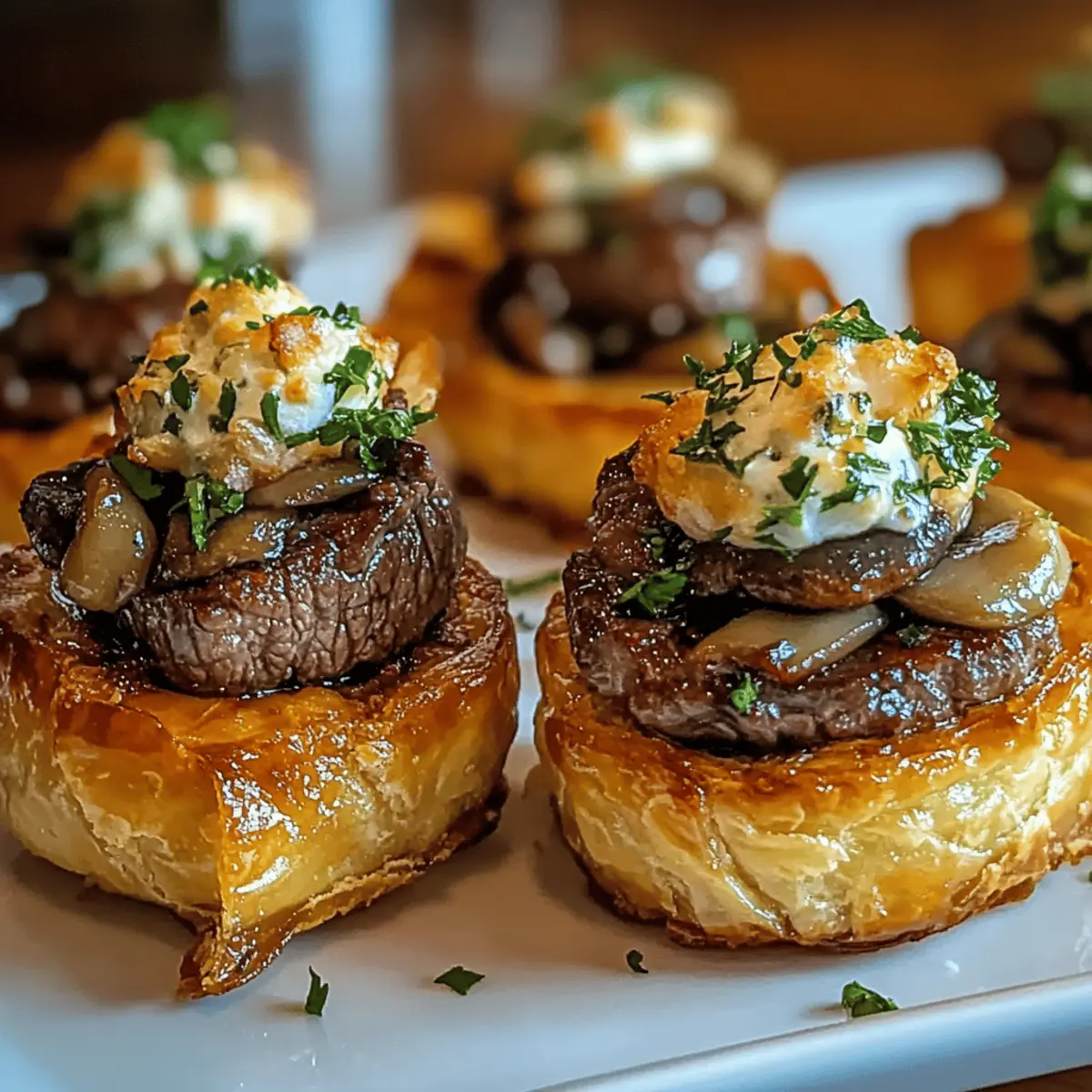 Irresistible Mini Beef Wellington Bites: Gourmet Party Snack