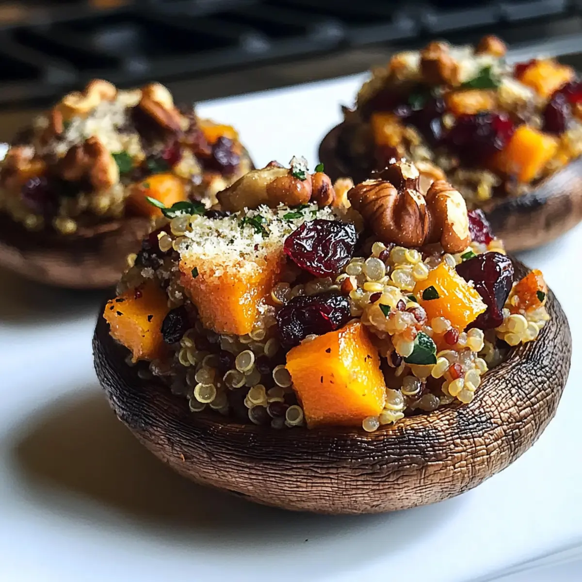 Irresistible Autumn Harvest Stuffed Portobello Mushrooms Recipe