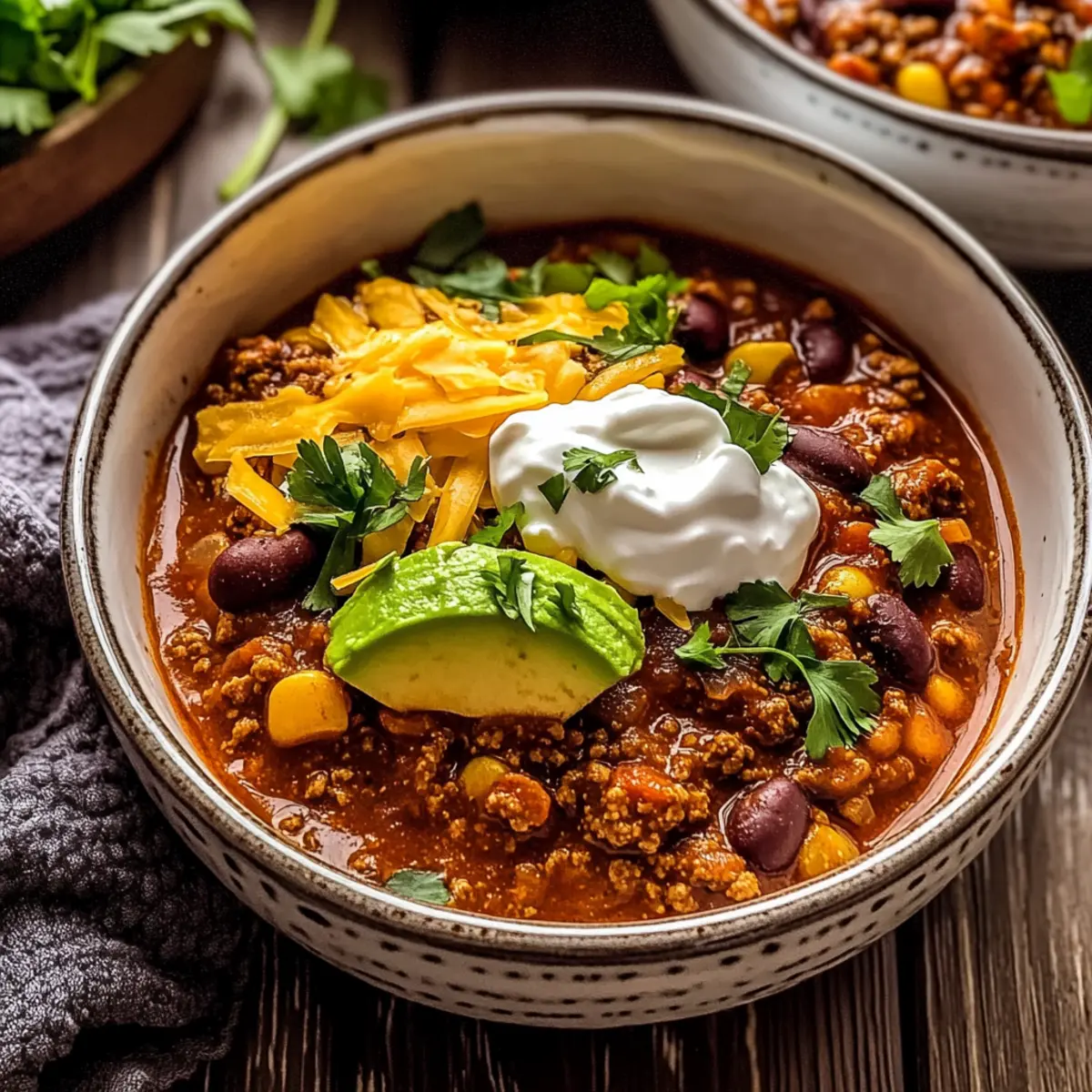 Ultimate Easy Chipotle Cheddar Beef Chili for Comforting Nights
