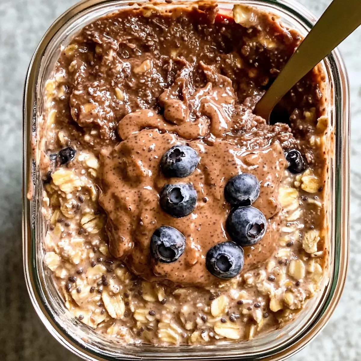 Irresistible Chocolate Peanut Butter Overnight Oats Recipe