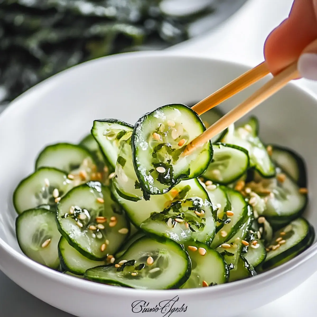 Ultimate Japanese Cucumber Salad Sunomono for Delicious Crunch