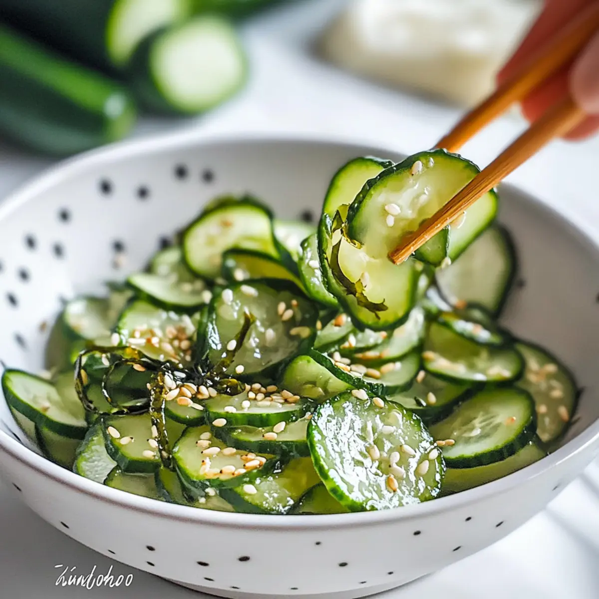 Ultimate Japanese Cucumber Salad Sunomono for Delicious Crunch