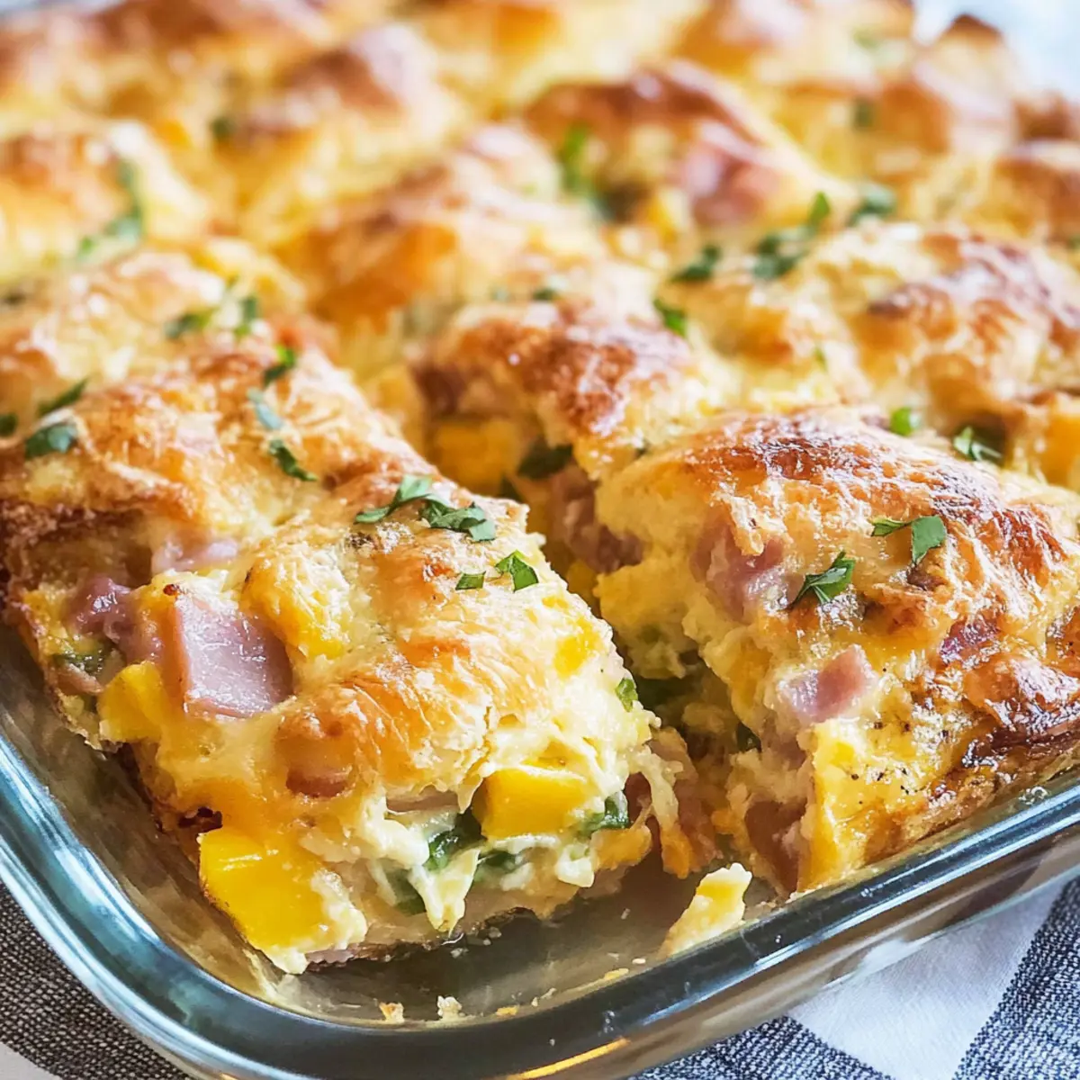 Easy Crescent Roll Breakfast Casserole: Delicious Comfort Food