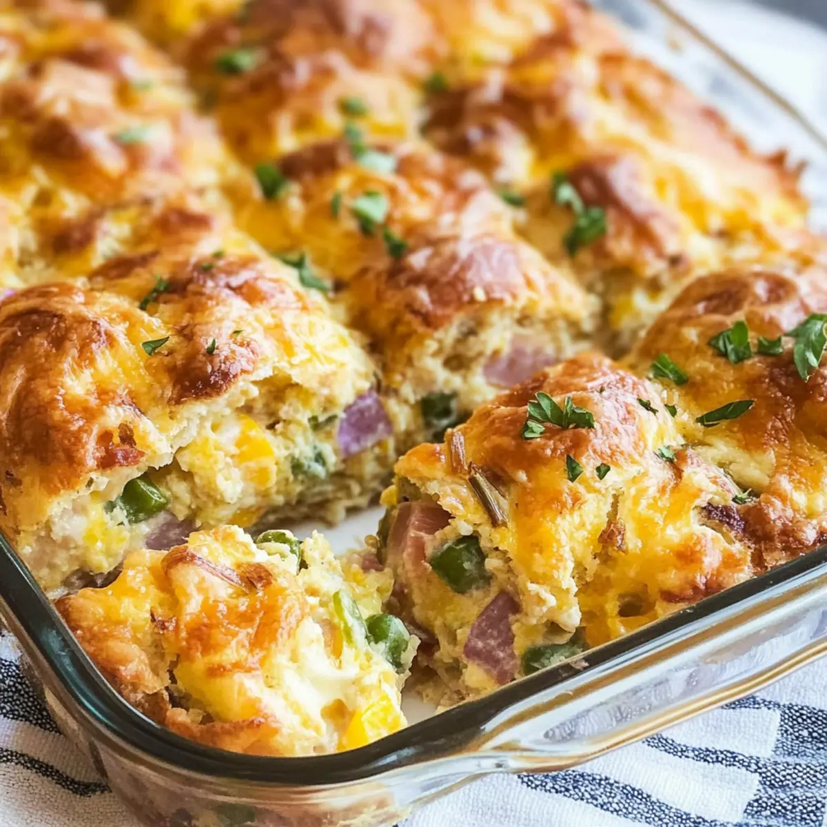 Easy Crescent Roll Breakfast Casserole: Delicious Comfort Food