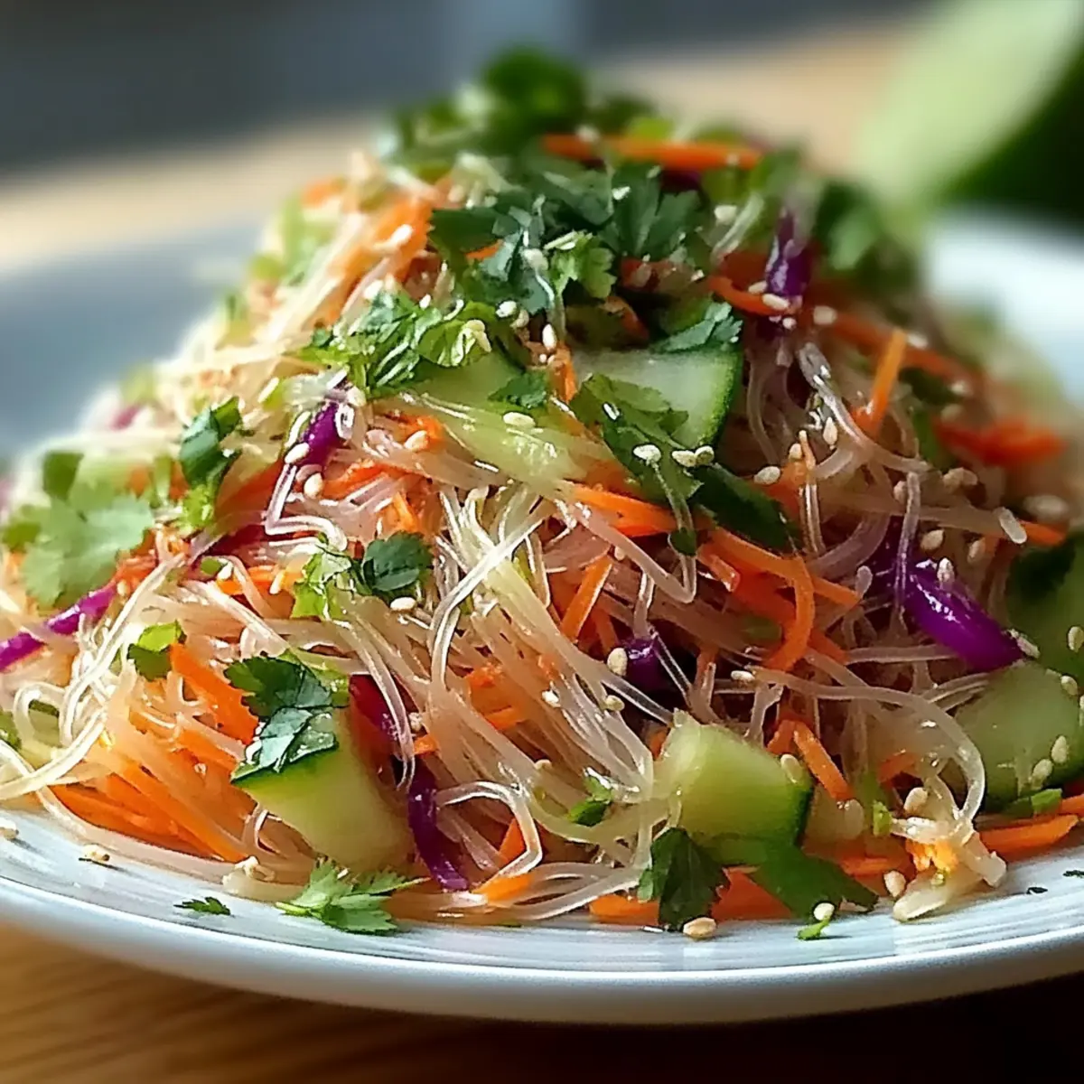 Irresistible Asian Noodle Salad with Ginger-Lime Dressing Recipe