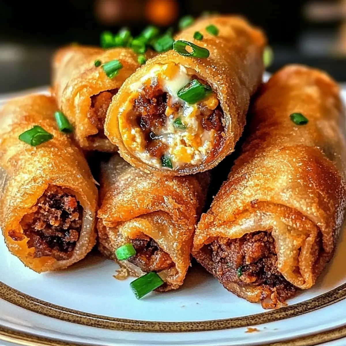 Irresistible Voodoo Egg Rolls: Spicy Crispy Bites