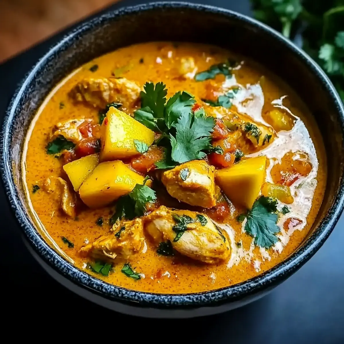 Irresistible Mango Chicken Curry: A Quick, Comforting Delight