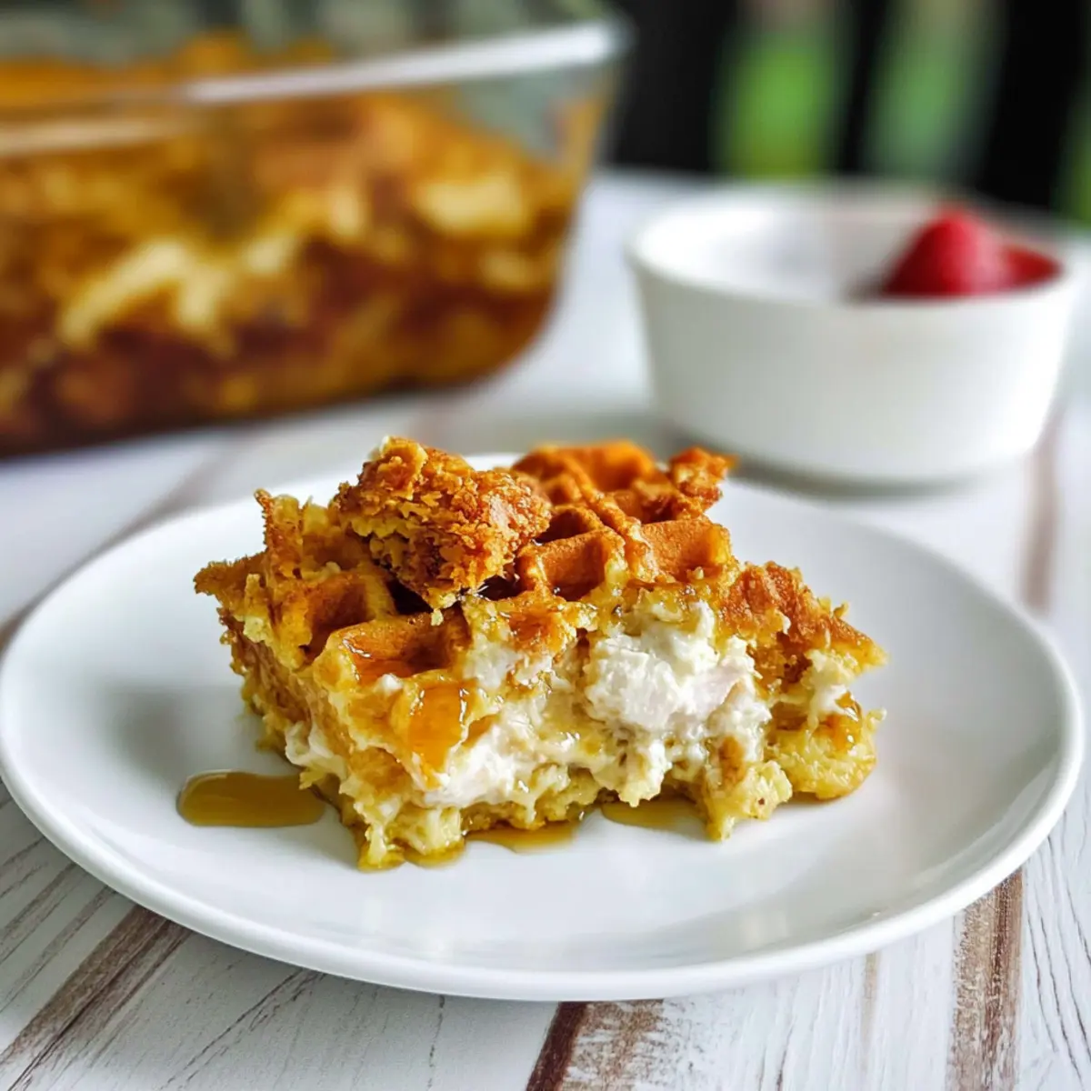 Irresistible Chicken and Waffle Casserole for Easy Brunch