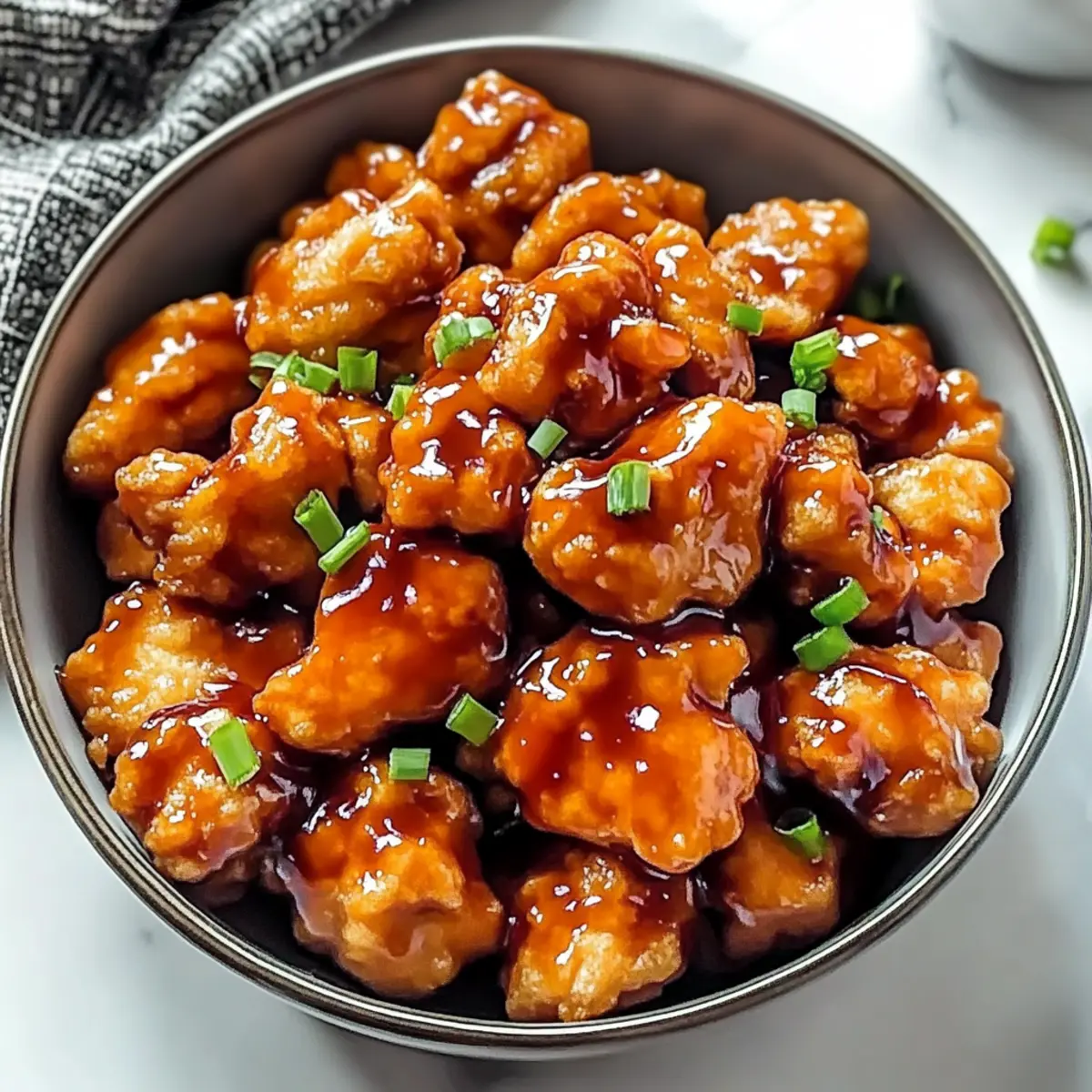 Irresistibly Crispy Air Fryer General Tso's Chicken