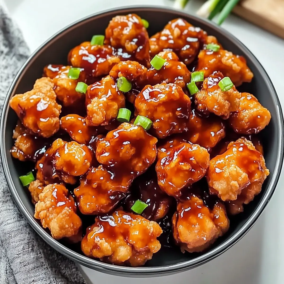 Irresistibly Crispy Air Fryer General Tso's Chicken