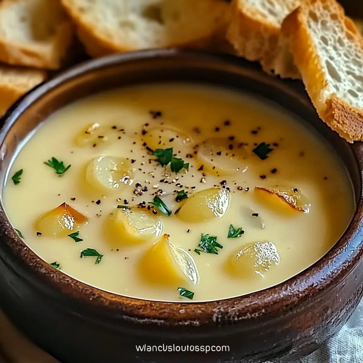 Country French Garlic Soup - A Cozy Comfort You’ll Love