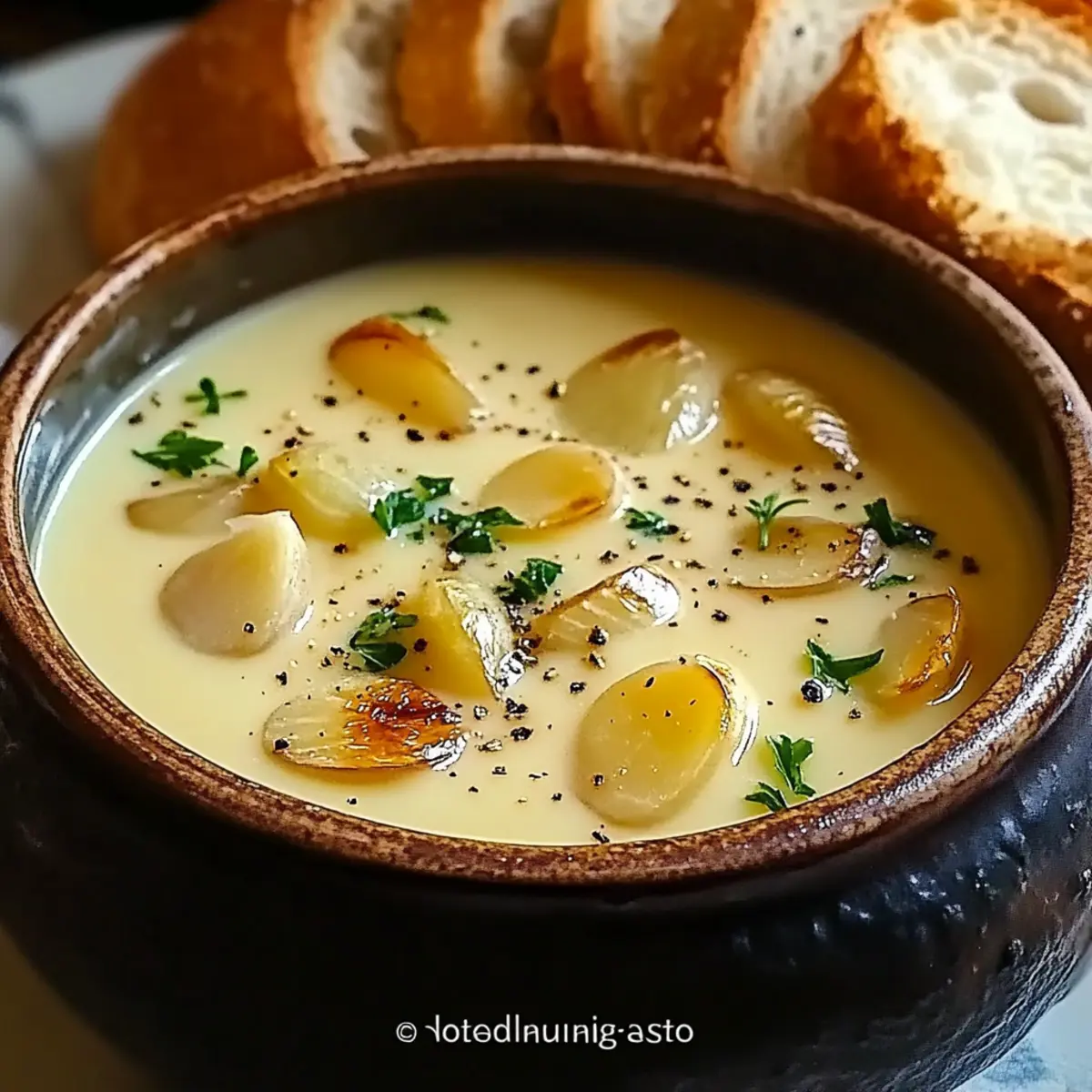 Country French Garlic Soup - A Cozy Comfort You’ll Love