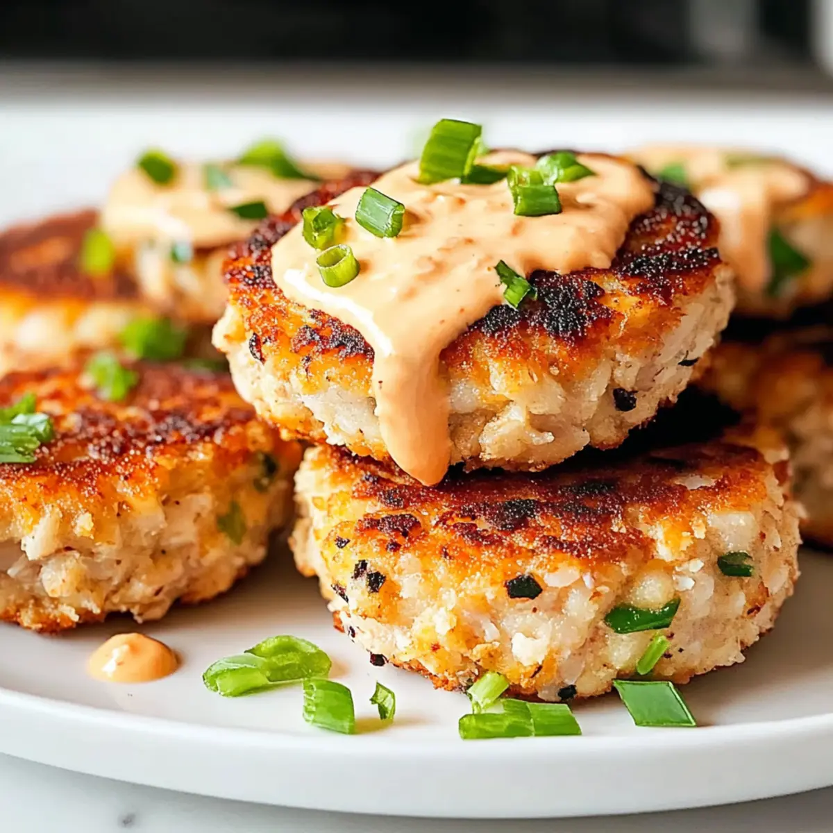 Irresistible Asian-Style Tuna Cakes with Spicy Mayo Recipe